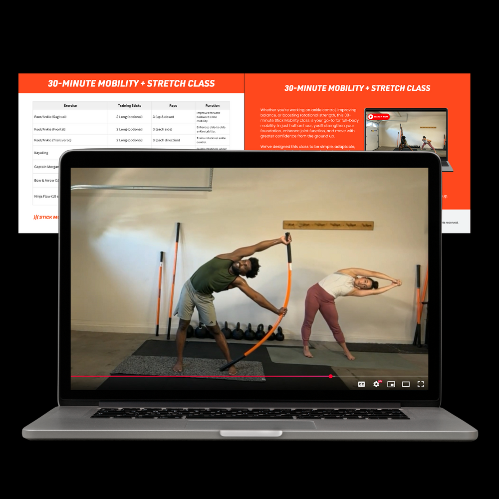 Stick Mobility® Training Sticks – Improve Flexibility & Recovery